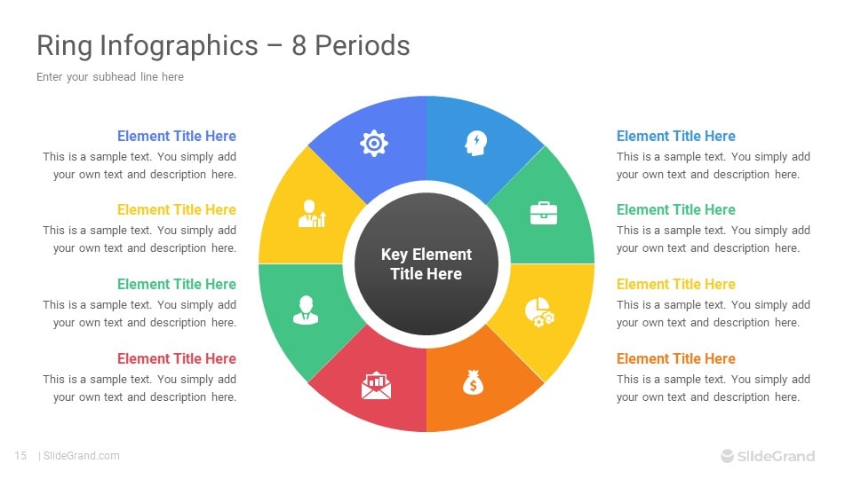 Ring Infographics PowerPoint Template Designs - SlideGrand