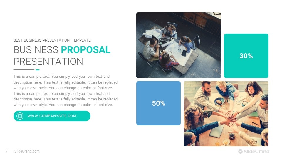 Business Proposal PowerPoint Presentation Template Designs - SlideGrand