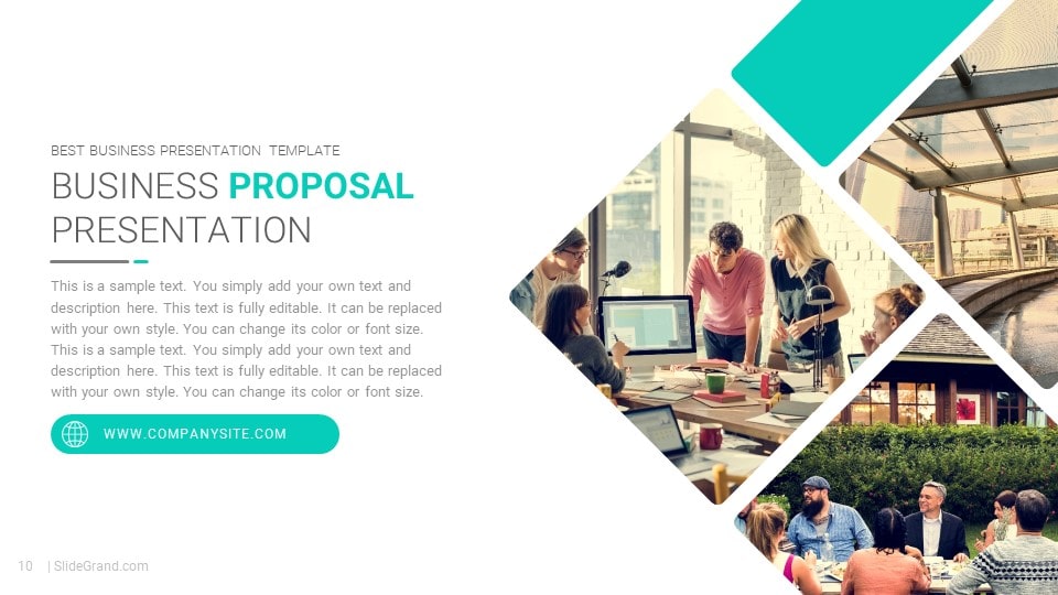 Business Proposal PowerPoint Presentation Template Designs - SlideGrand