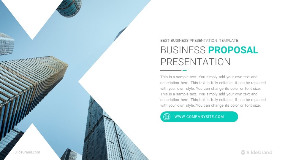 Business Proposal PowerPoint Presentation Template Designs - SlideGrand