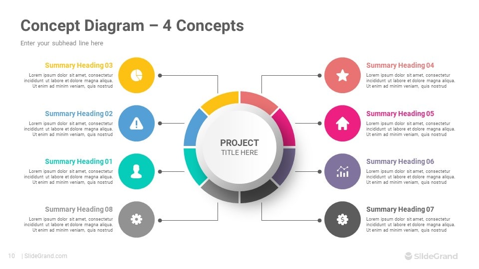 Concept Infographics PowerPoint Template Designs - SlideGrand