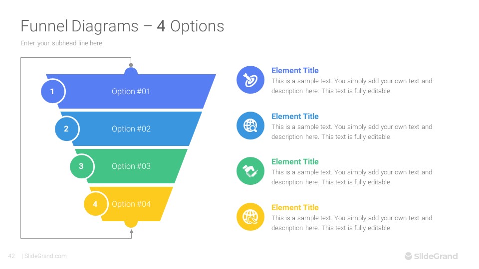 Funnel Diagrams PowerPoint Template Designs - SlideGrand