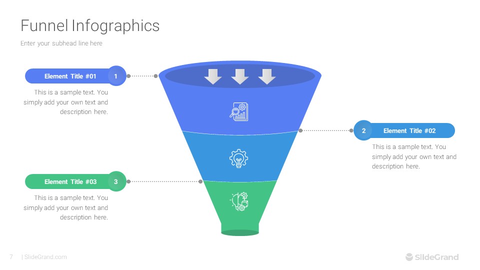 Funnel Infographics PowerPoint Template Designs - SlideGrand