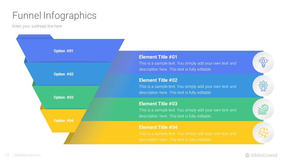 Funnel Infographics PowerPoint Template Designs - SlideGrand