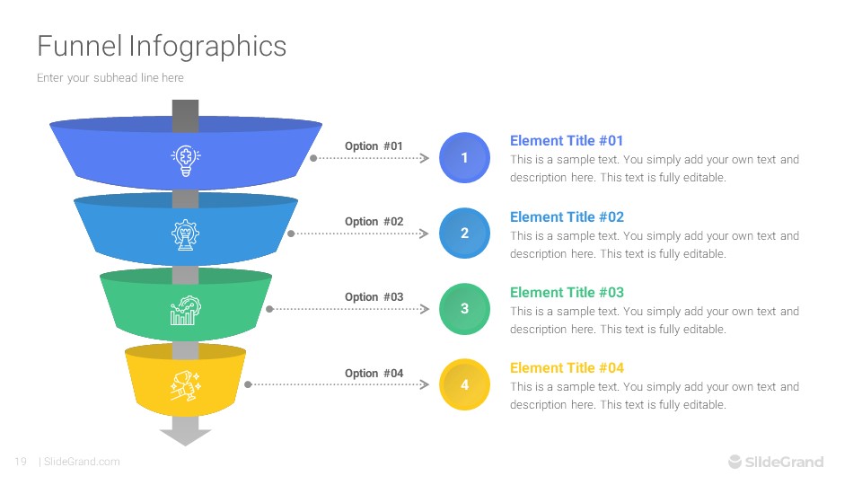 Funnel Infographics PowerPoint Template Designs - SlideGrand