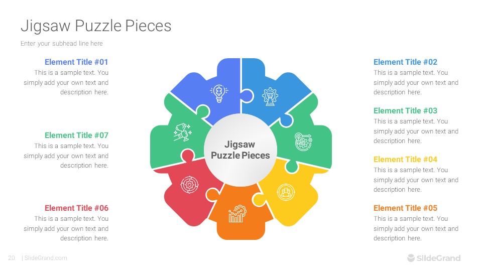 Jigsaw Puzzle Template Powerpoint