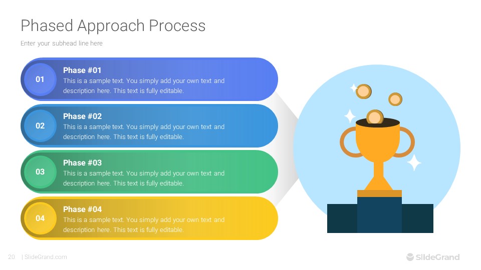 Phased Approach Process PowerPoint Template Designs - SlideGrand Phased Approach Process PowerPoint Template Designs - SlideGrand