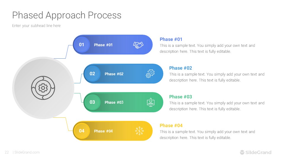 Phased Approach Process PowerPoint Template Designs - SlideGrand Phased Approach Process PowerPoint Template Designs - SlideGrand
