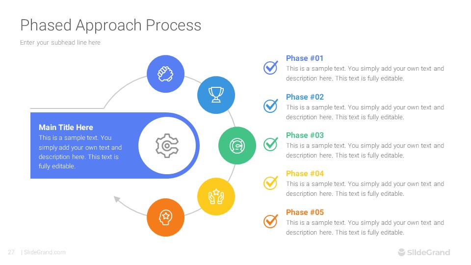 Phased Approach Process PowerPoint Template Designs - SlideGrand Phased Approach Process PowerPoint Template Designs - SlideGrand